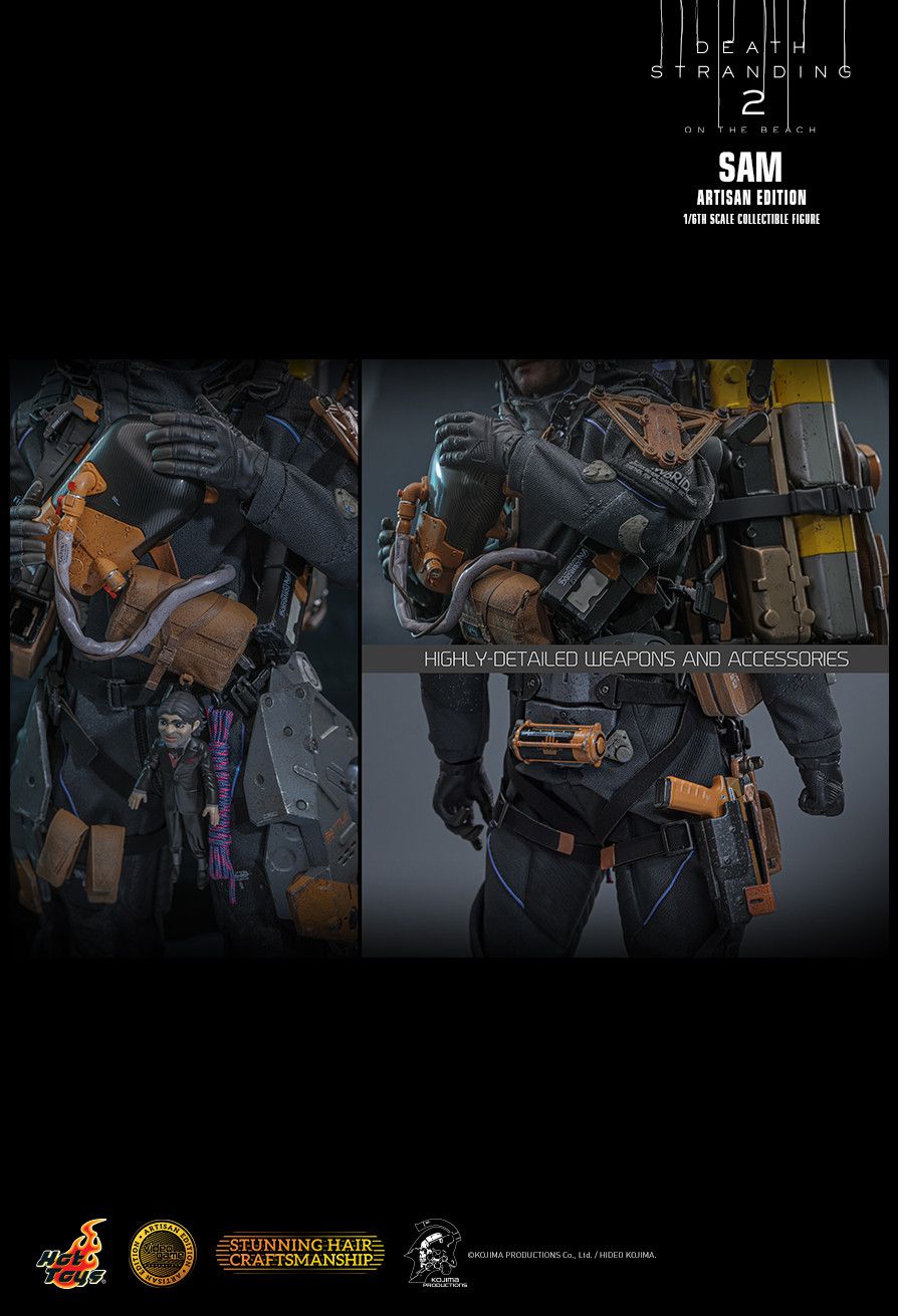 Hot Toys : Death Stranding 2: On the Beach - Sam (Artisan Edition ...