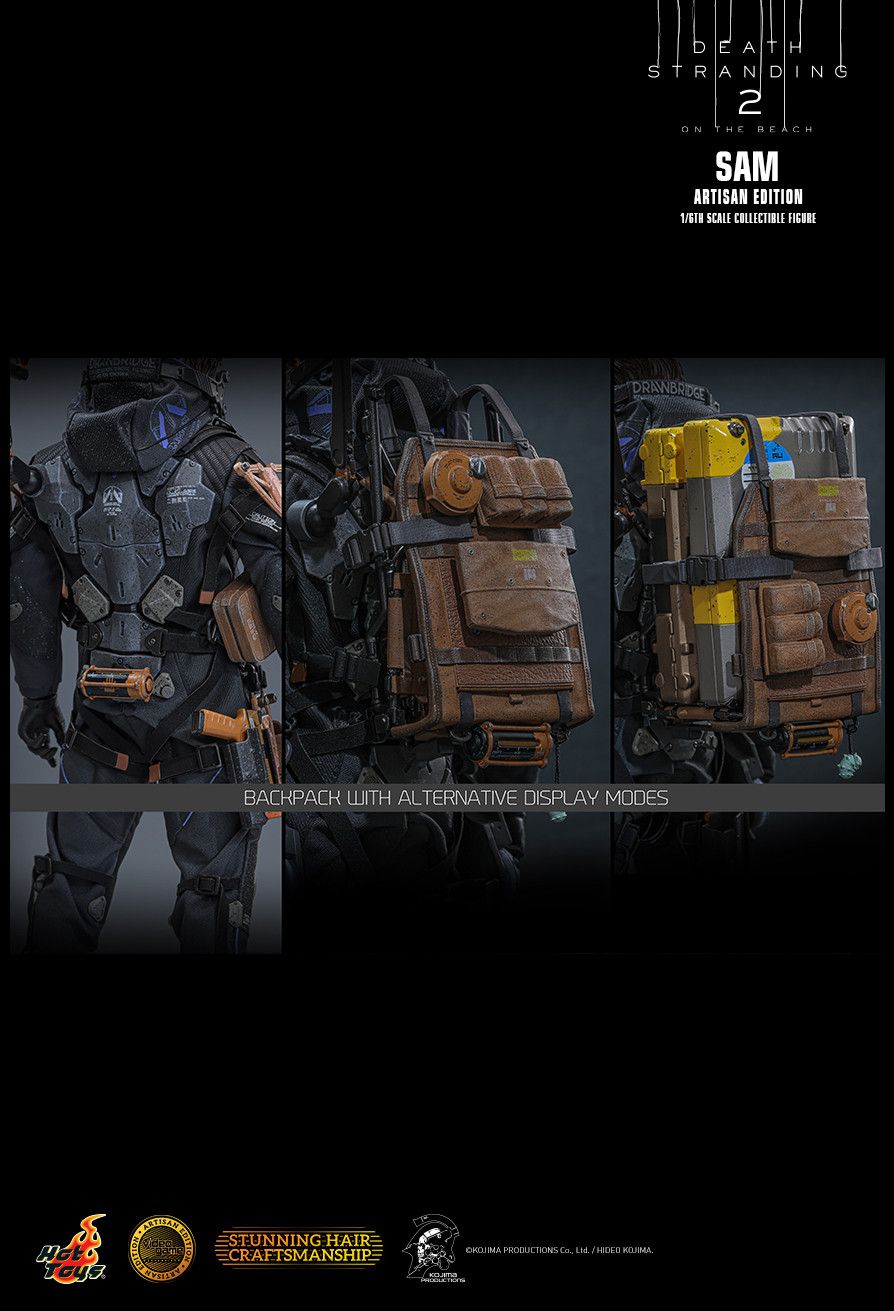 Hot Toys : Death Stranding 2: On the Beach - Sam (Artisan Edition ...